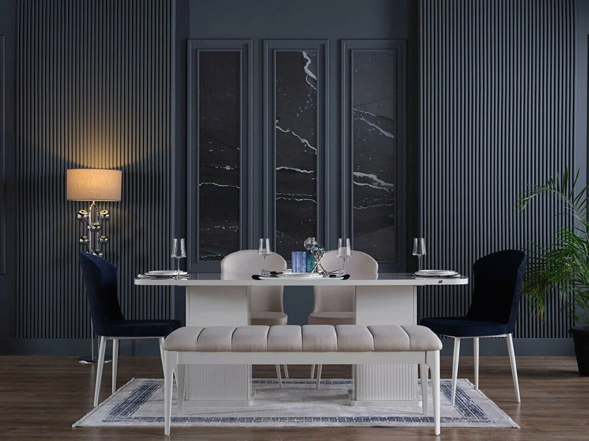 Arena Dining Table (Fixed) + Arena Chair (6265) – istikbal UK